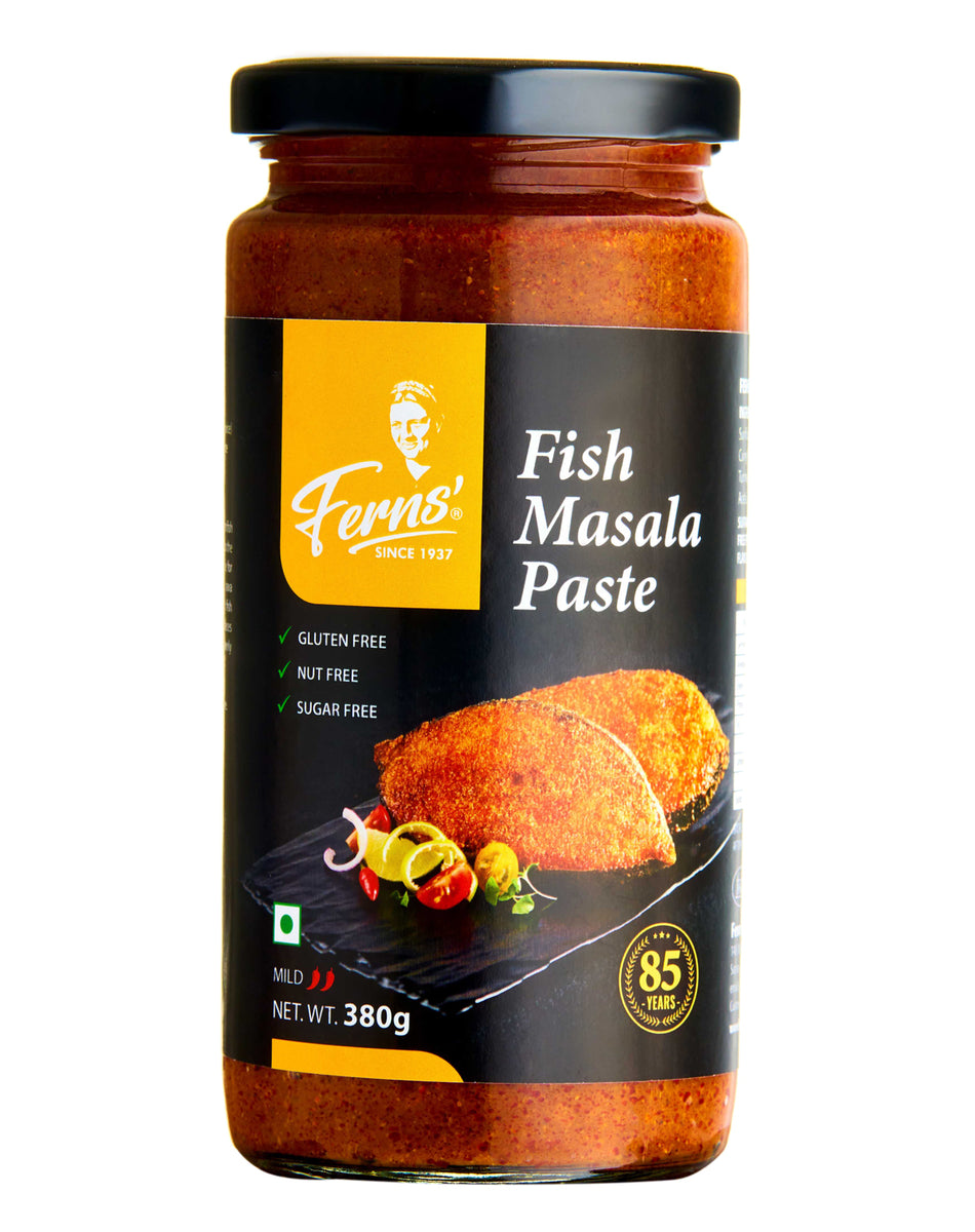 Ferns' Fish Masala Paste 380g (GF,V,NF) – Big Ben Specialty Foods Australia