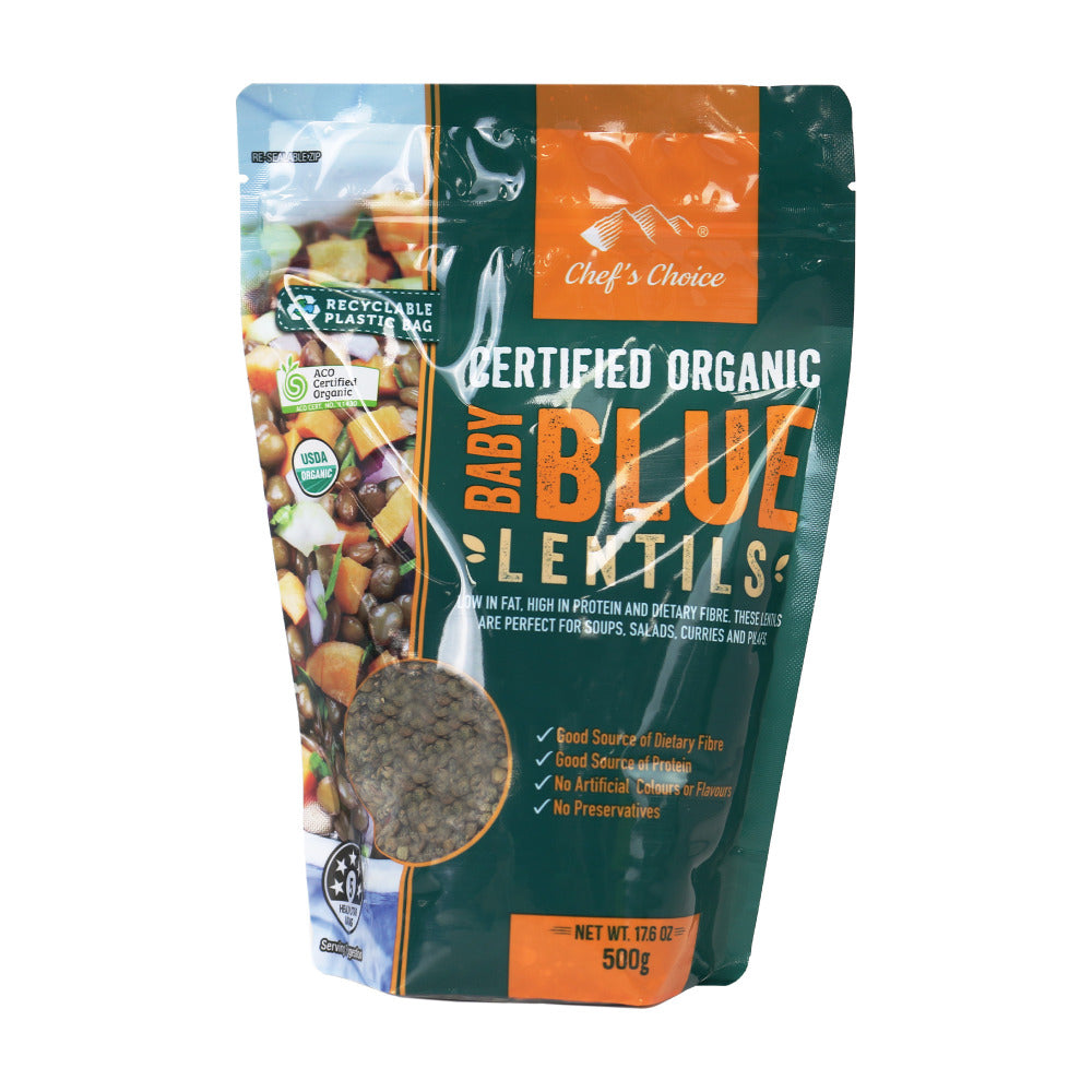 Chef's Choice Organic Green Lentil 500g I Big Ben Specialty Food – Big ...