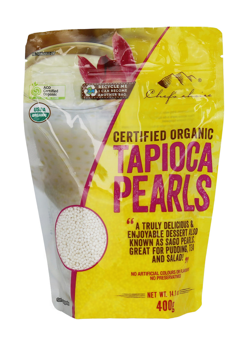 Chef's Choice All Natural Tapioca Pearls 400g I Big Ben Specialty Food ...