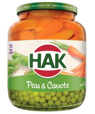 Hak Dutch Peas and Carrots 680g – Big Ben Specialty Foods Australia