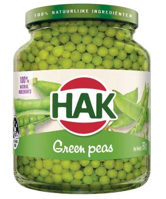 Hak Dutch Green Peas 350g – Big Ben Specialty Foods Australia