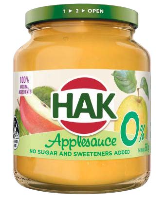 Hak Dutch Apple Sauce no added Sugar 350g – Big Ben Specialty Foods ...
