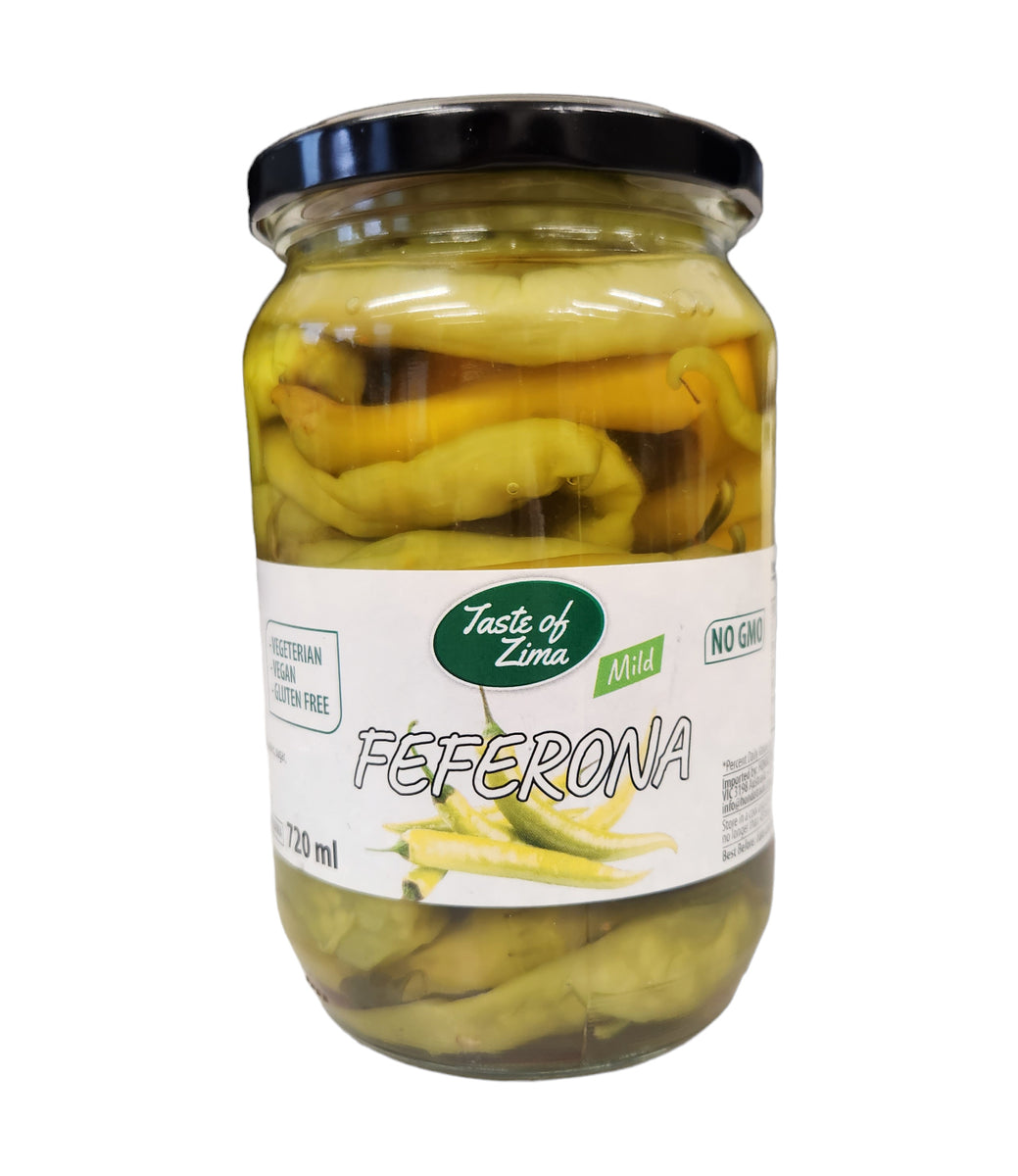 Taste Of Zima Mild Feferona 720ml – Big Ben Specialty Foods Australia