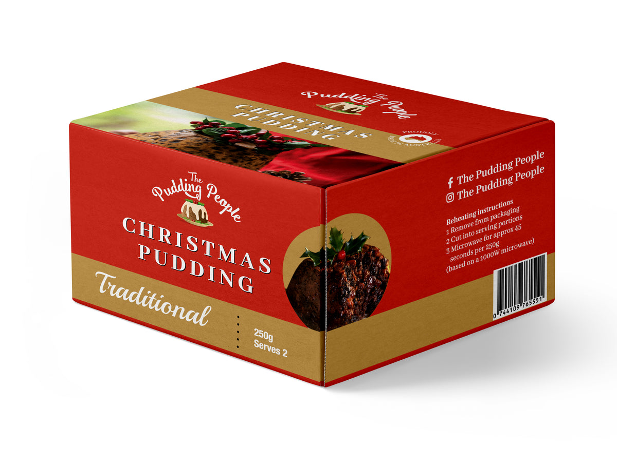 Traditional Plum Pudding Mini Box (2 Serves) 250g – Big Ben Specialty ...