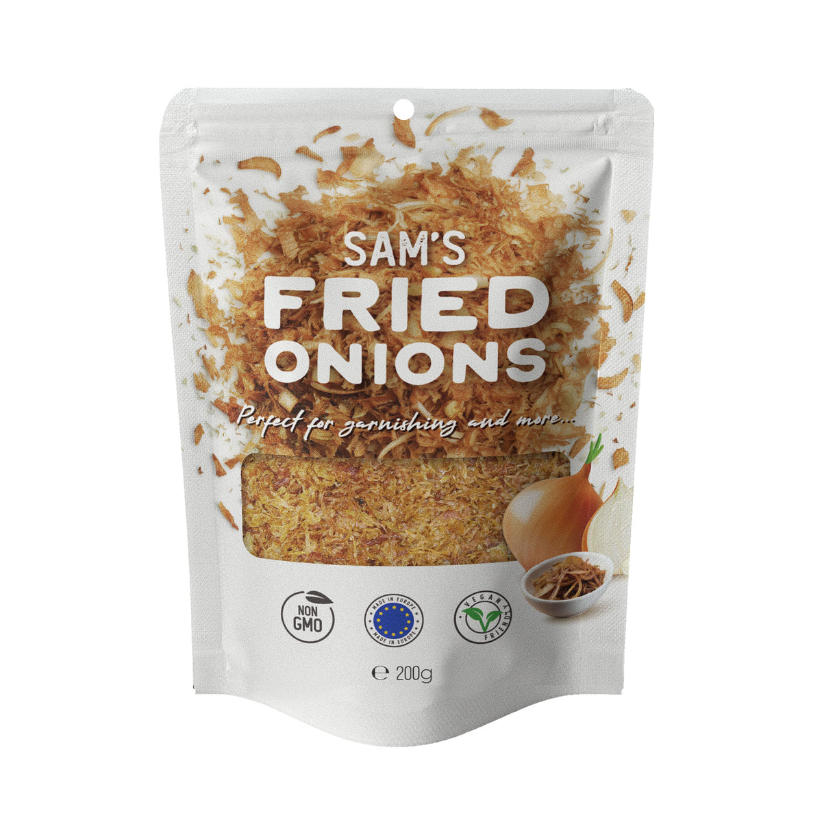Sam's Fried Onions 200g – Big Ben Specialty Foods Australia