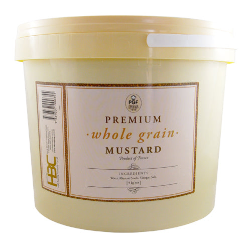 PGF Seeded Mustard Bucket 5kg I Big Ben Specialty Food – Big Ben ...